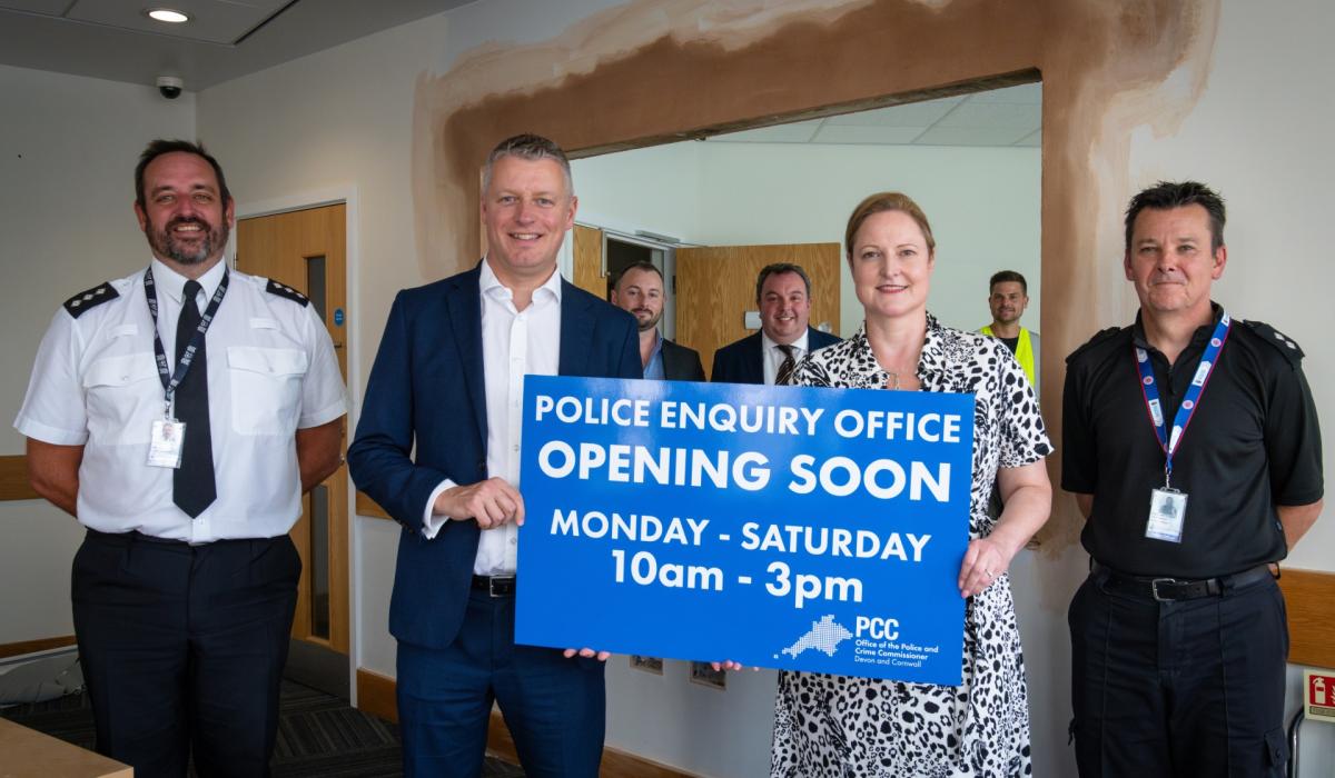 Police station front desks provide community with vital link to policing