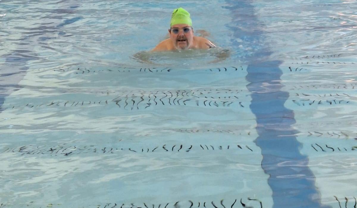 Moretonhampstead man's swim challenge in stepson's memory