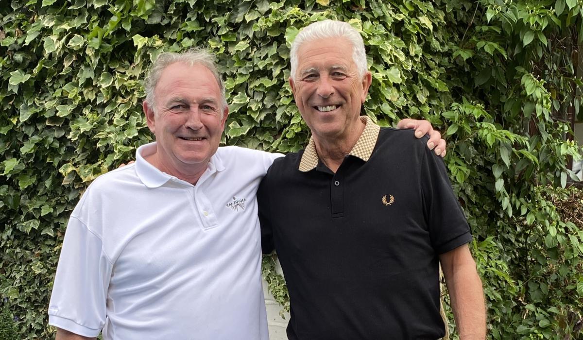 Former Chelsea stars reunite by chance in Devon