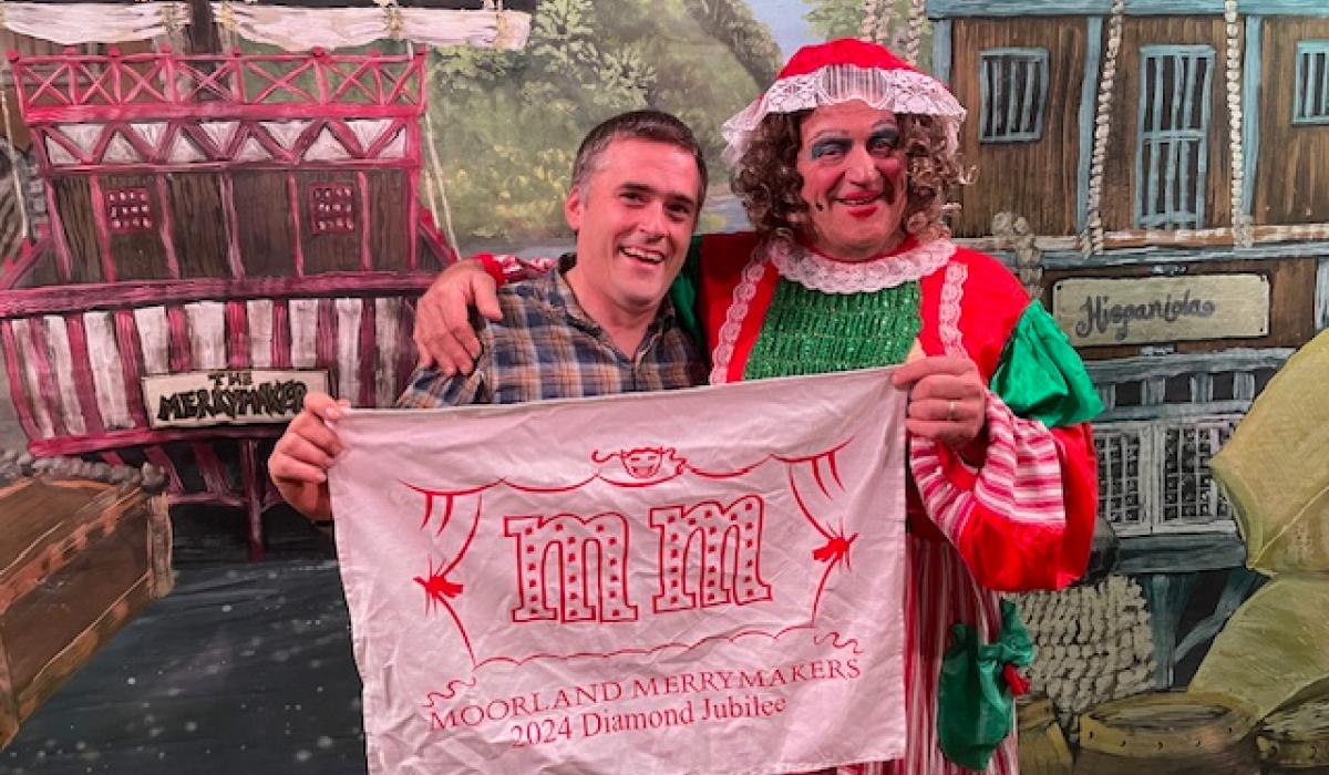 Moorland Merrymakers’ Dame bows out after 50 years of laughter