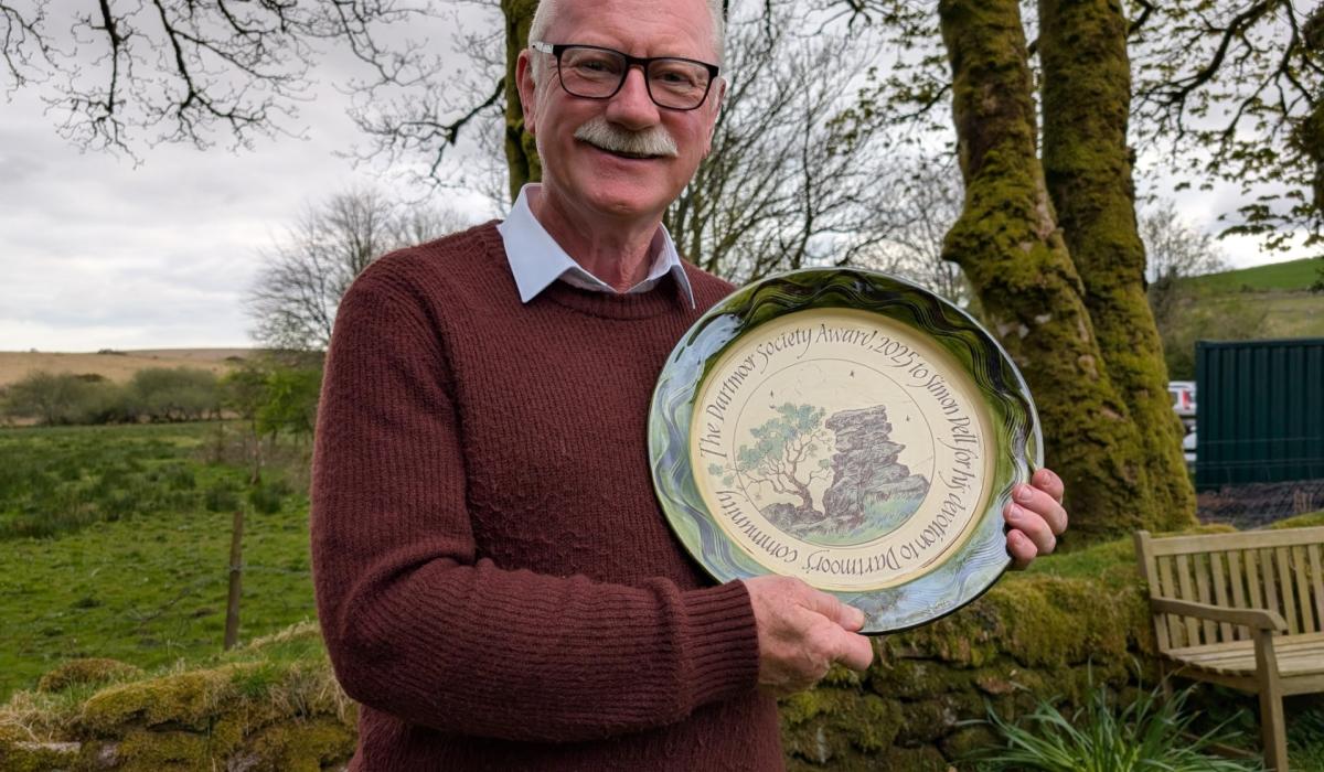 Dartmoor man Simon Dell honoured at Dartmoor Society AGM