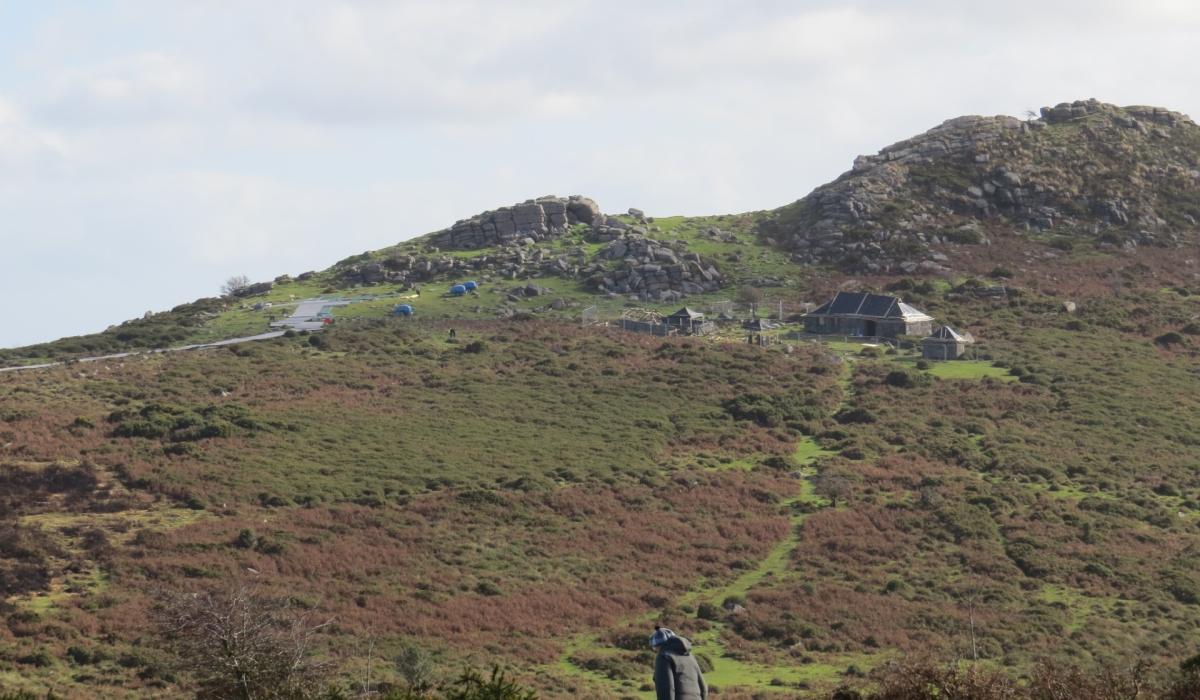 Hollywood film spotted filming on Dartmoor near Sharp Tor