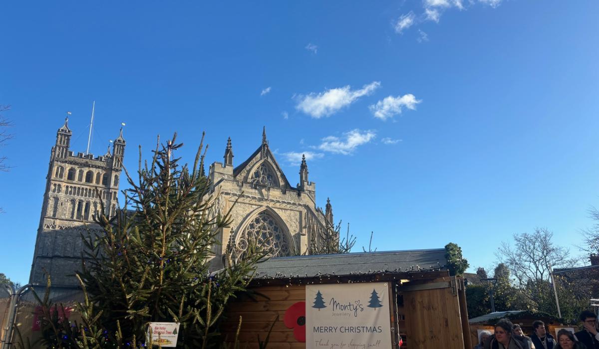 Exeter Christmas Market 2025 opens as crowds celebrate start of festive ...