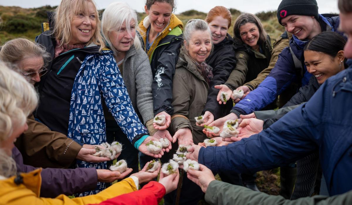 Two-week team effort rescues important spring mires on Dartmoor ...