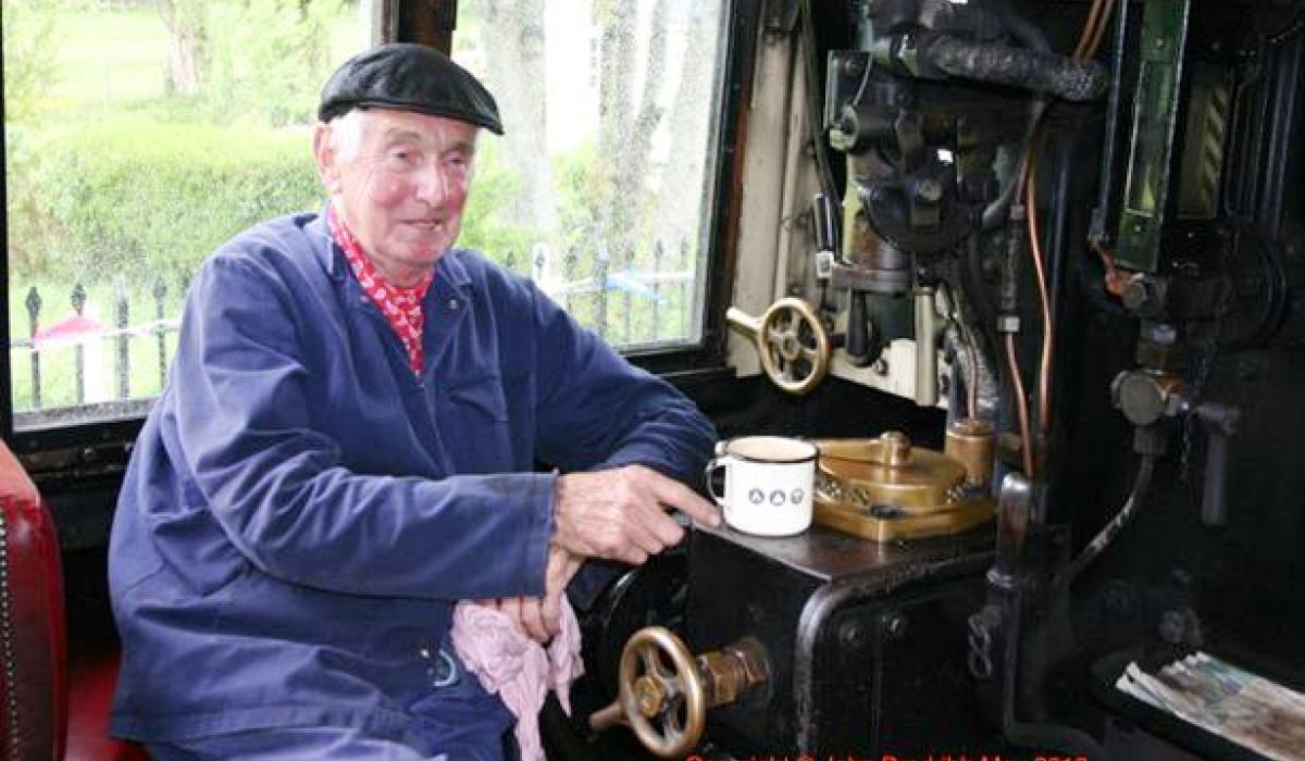 Fond farewell to Britain’s longest serving steam engine driver