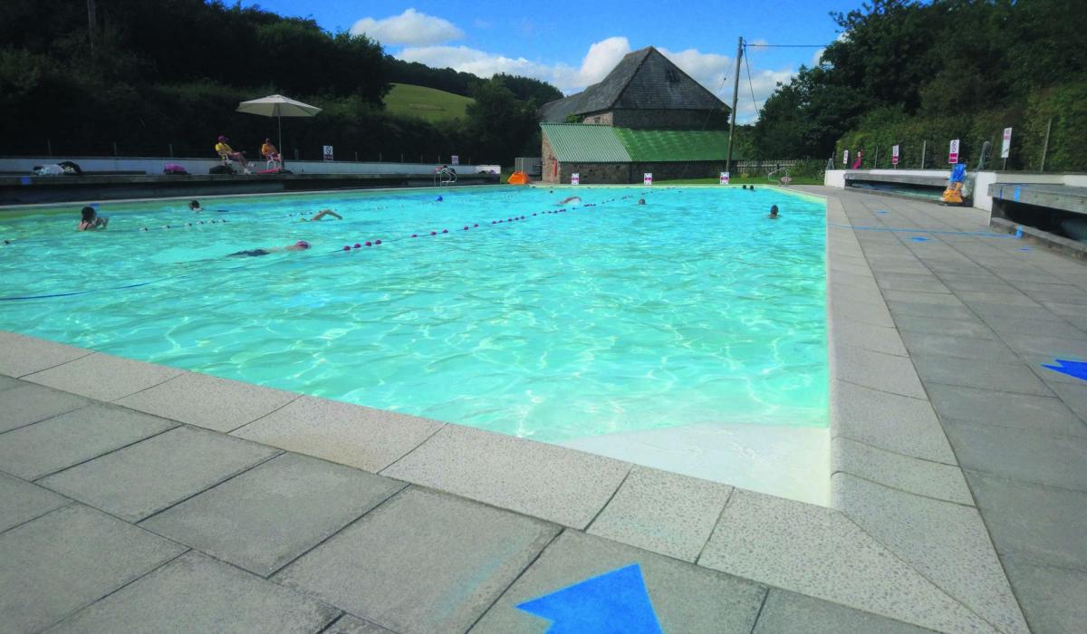 River-fed Chagford Pool open for business