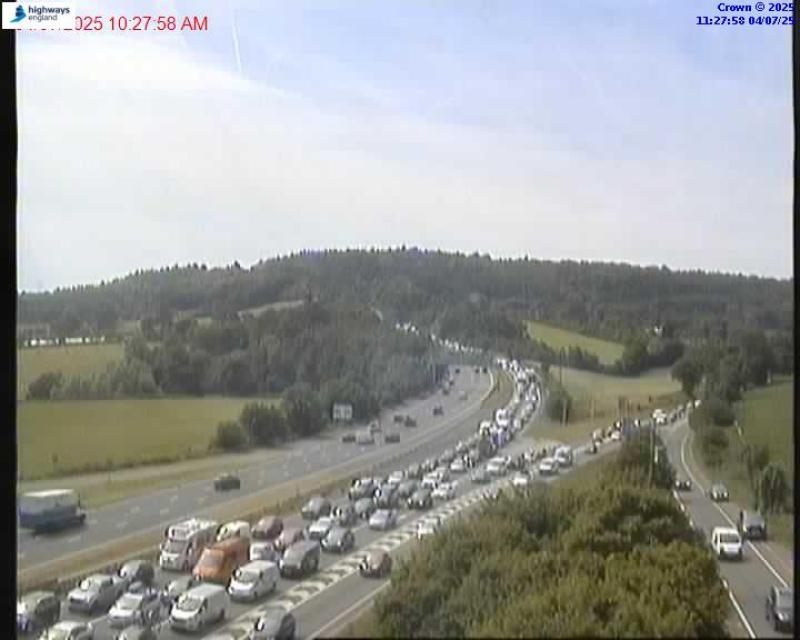 LIVE: Delays on M5 in Devon after collision cause traffic disruption