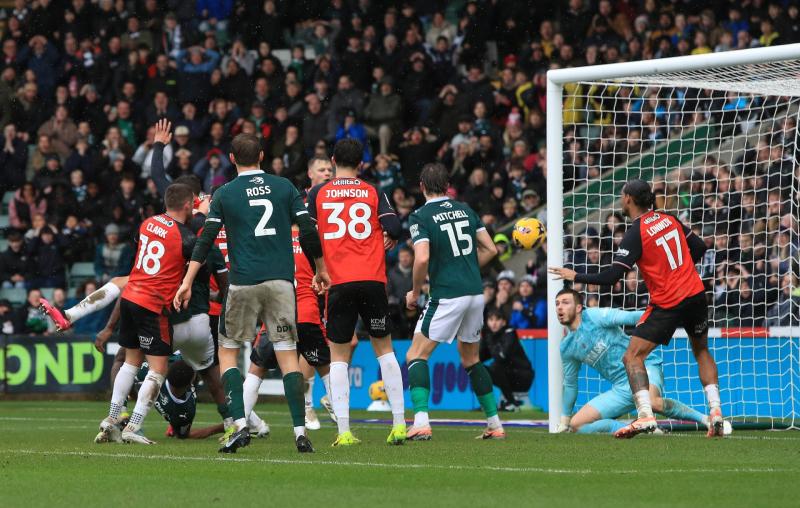 Argyle make it three wins in a row with narrow victory over Luton
