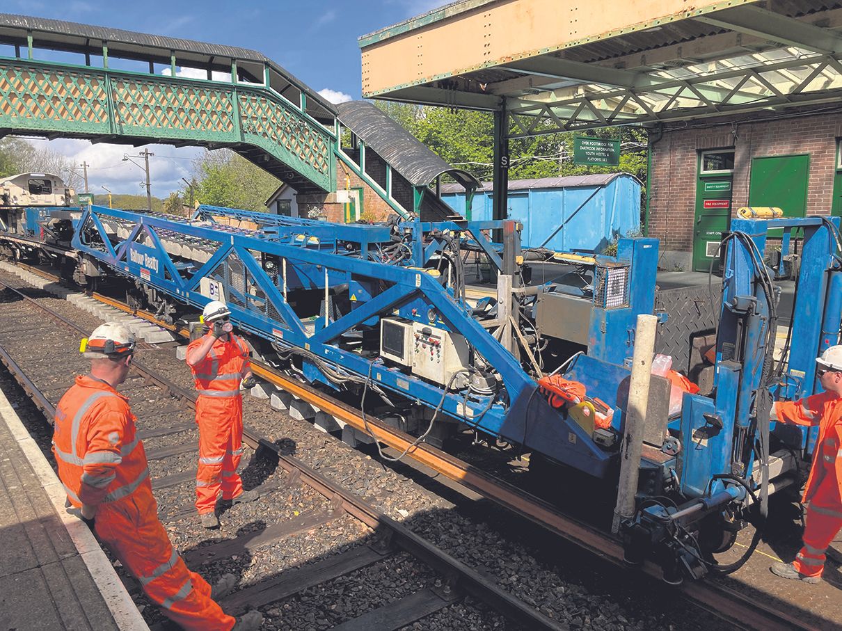 Right on track – Network Rail reaches key milestone on Dartmoor Line