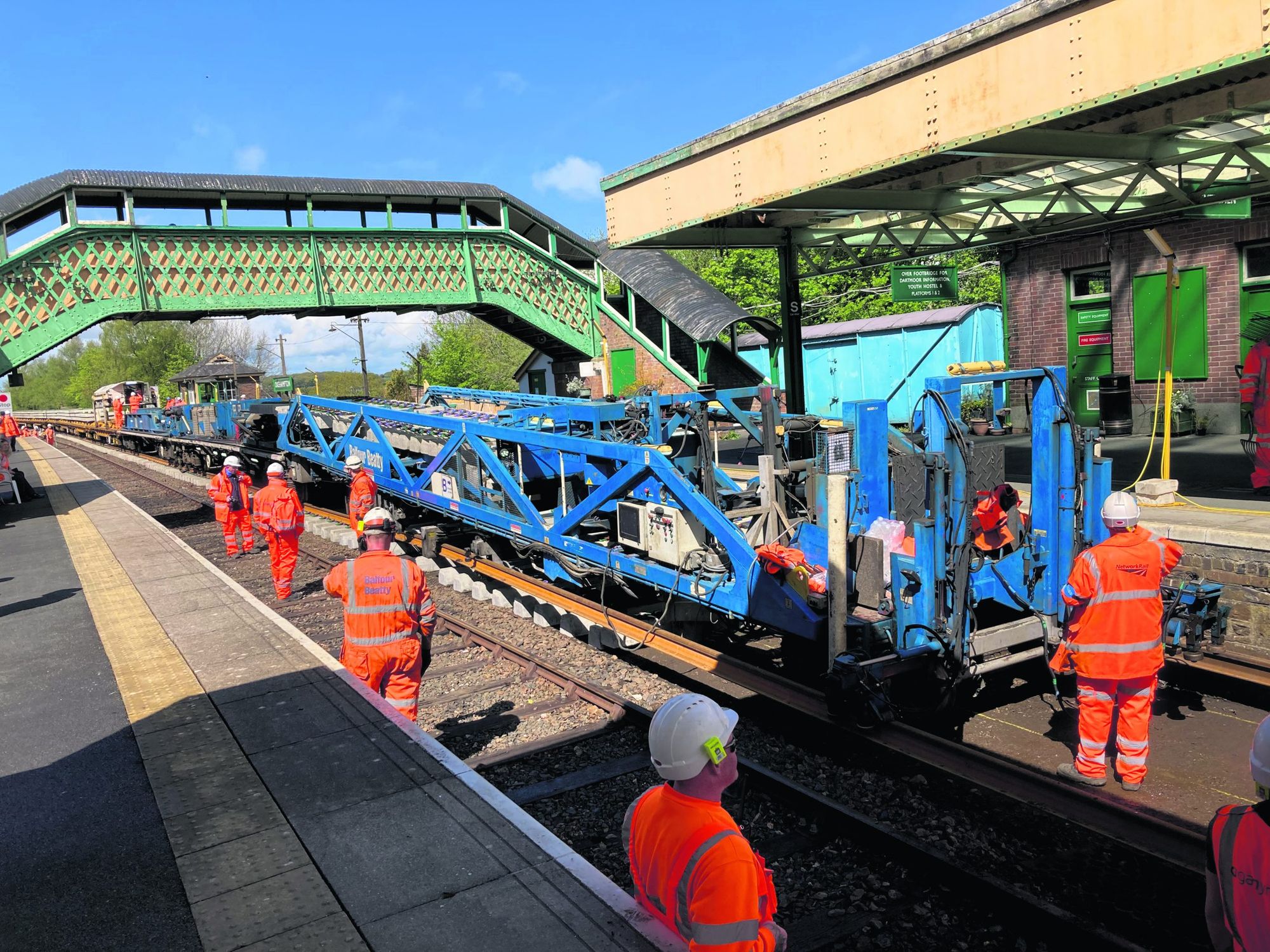 Right on track – Network Rail reaches key milestone on Dartmoor Line