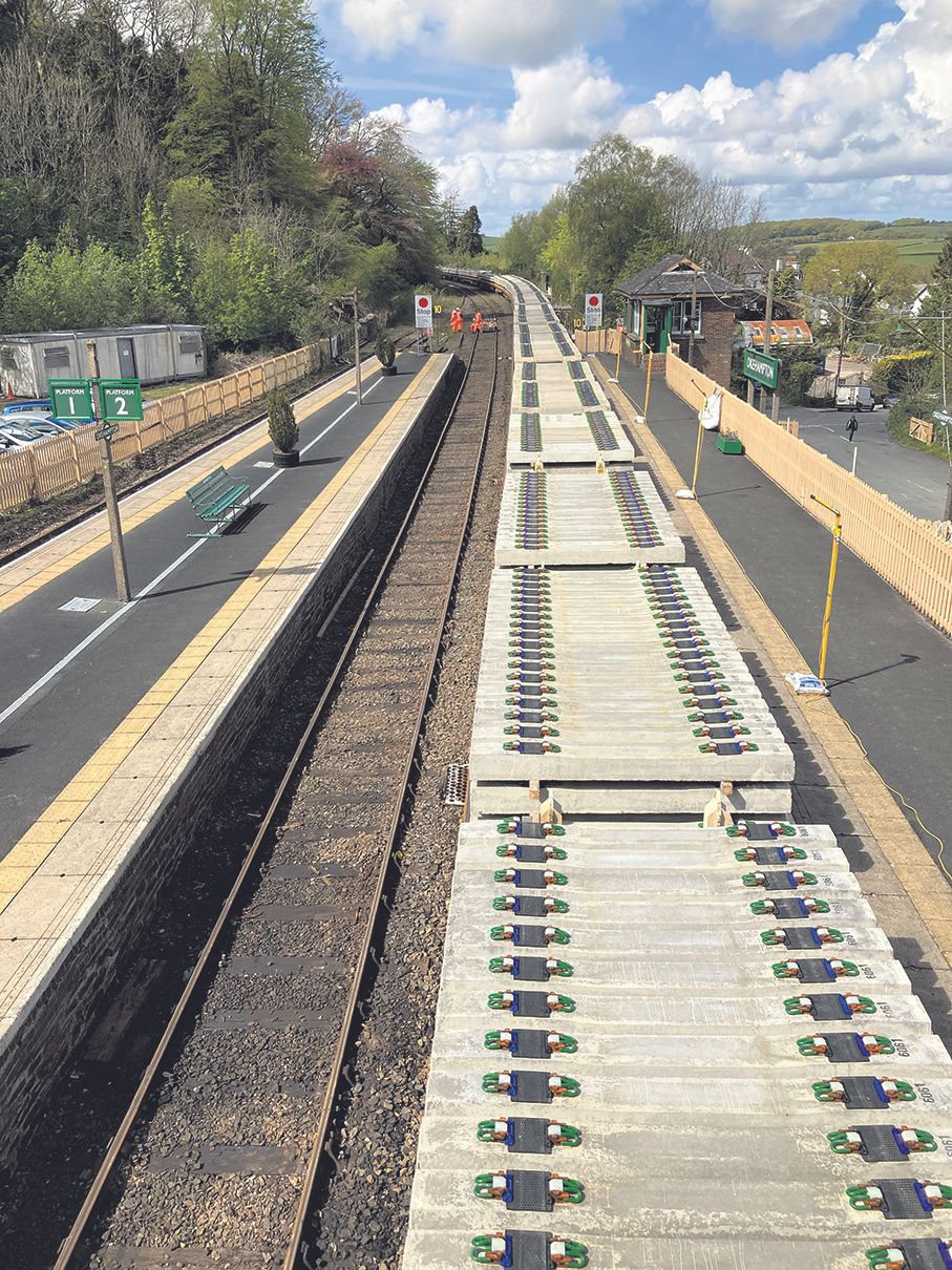 Right on track – Network Rail reaches key milestone on Dartmoor Line