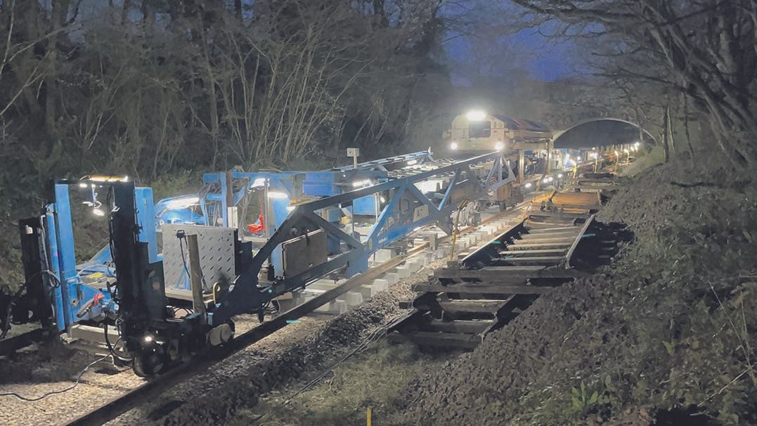 Right on track – Network Rail reaches key milestone on Dartmoor Line